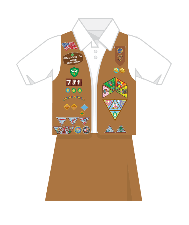 Uniform Basics from Daisies to Ambassadors – GSCCC Blog