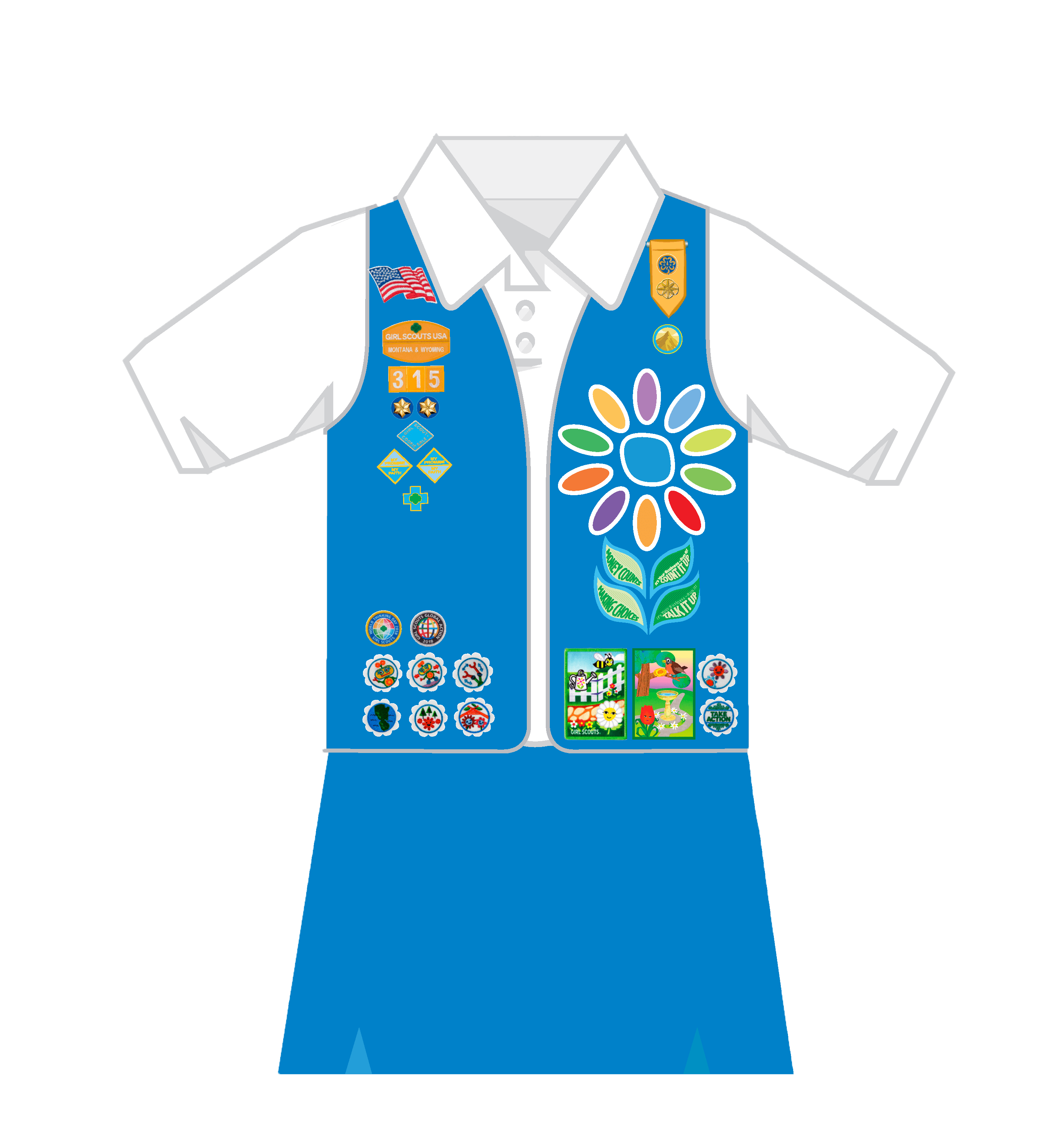 Uniform Basics from Daisies to Ambassadors – GSCCC Blog