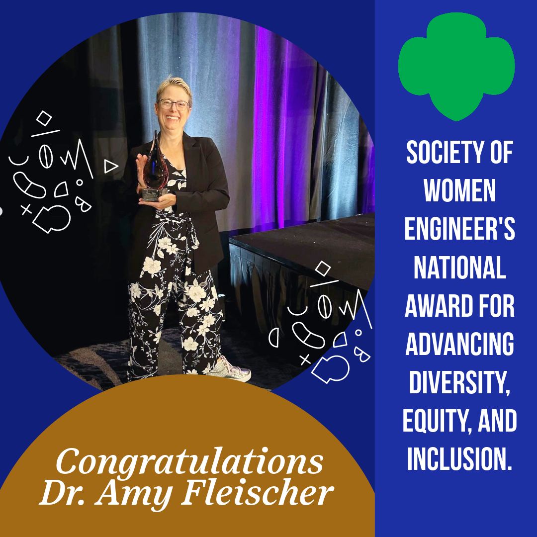 Celebrating Excellence: Dr. Amy Fleischer Receives SWE’s National Award ...